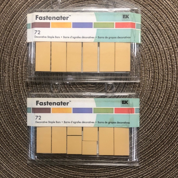 Ek Success | Office | Fastenater Fawn Tan Staple Bars | Poshmark